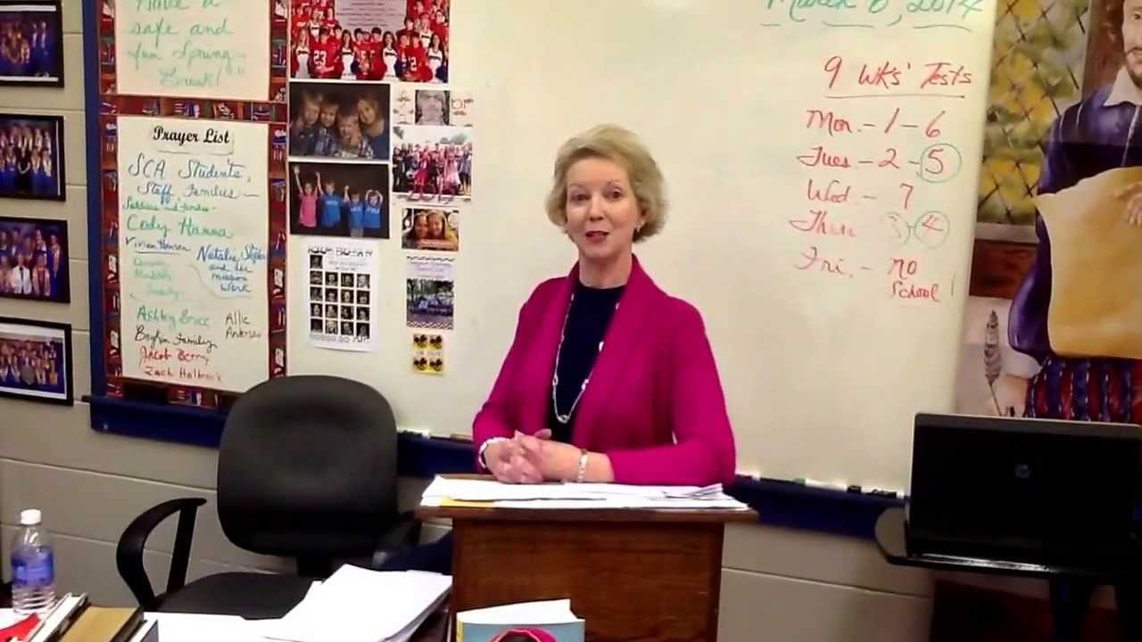 Mrs. Fuller prologue to the Canterbury Tales - YouTube