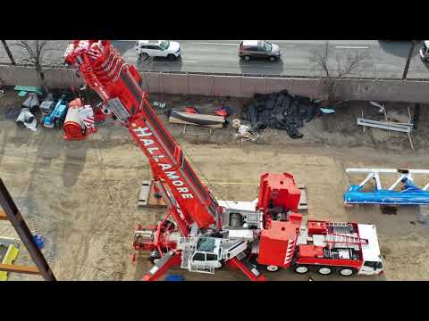Hallamore Corporation Crane - YouTube