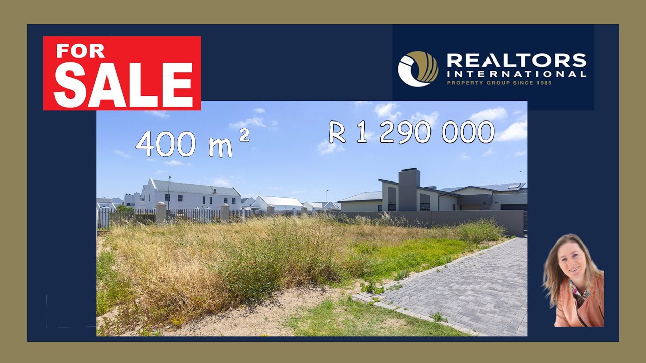 North facing stand for sale in Sunset Estate, Langebaan - YouTube