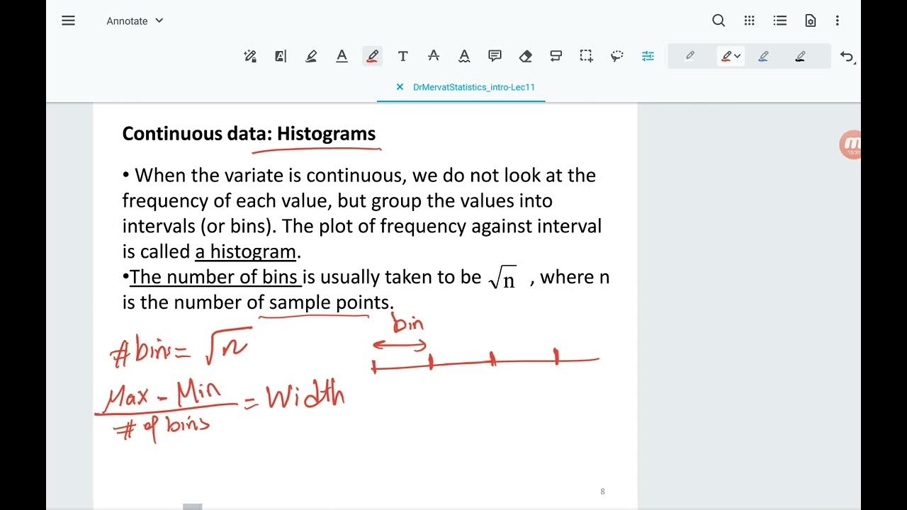Lecture 12 - Statistics (1) - YouTube