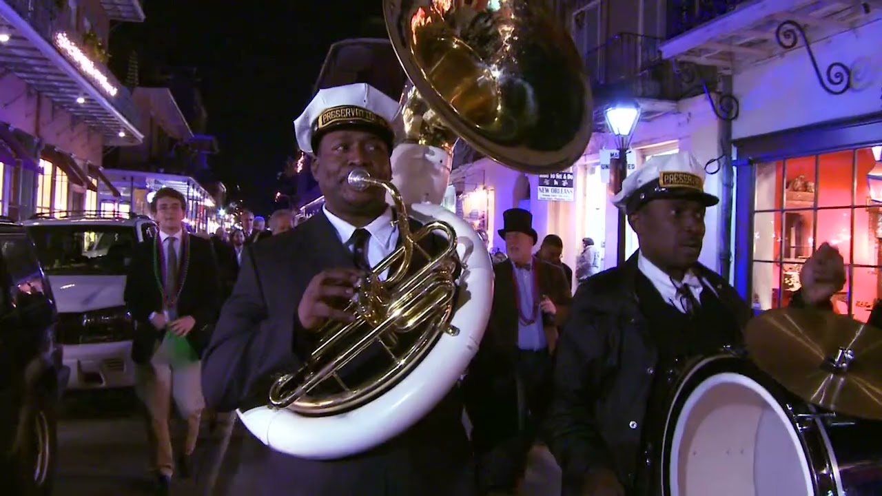 New Orleans Second Line - Preservation Hall Brass Band takes to the ...