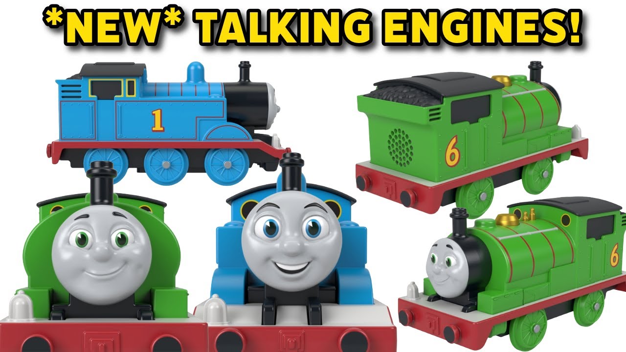 *NEW* 2026 TALKING THOMAS & PERCY! Push Along Sounds! - YouTube