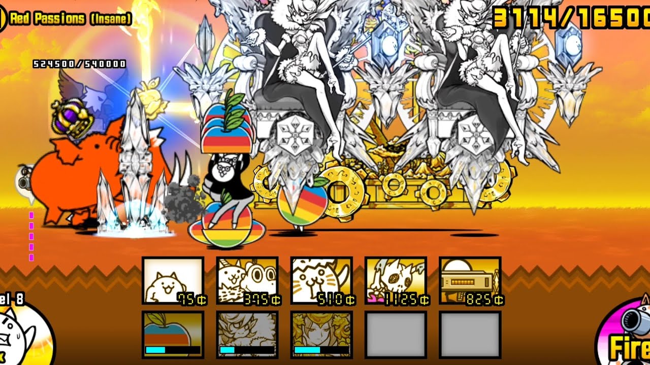 Battle Cats | Growing Red | Red Passions (Insane) - YouTube