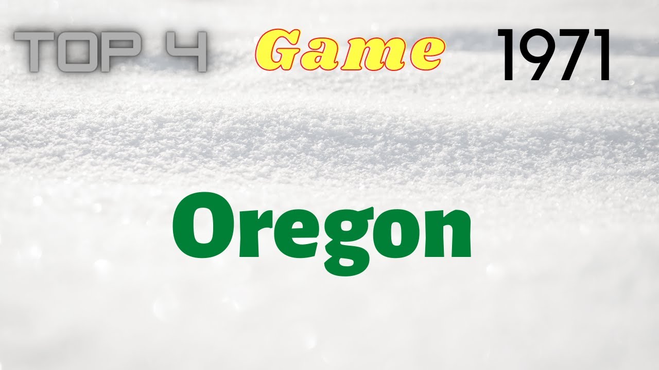 Oregon game review 1971 - Atari 8 bit - YouTube