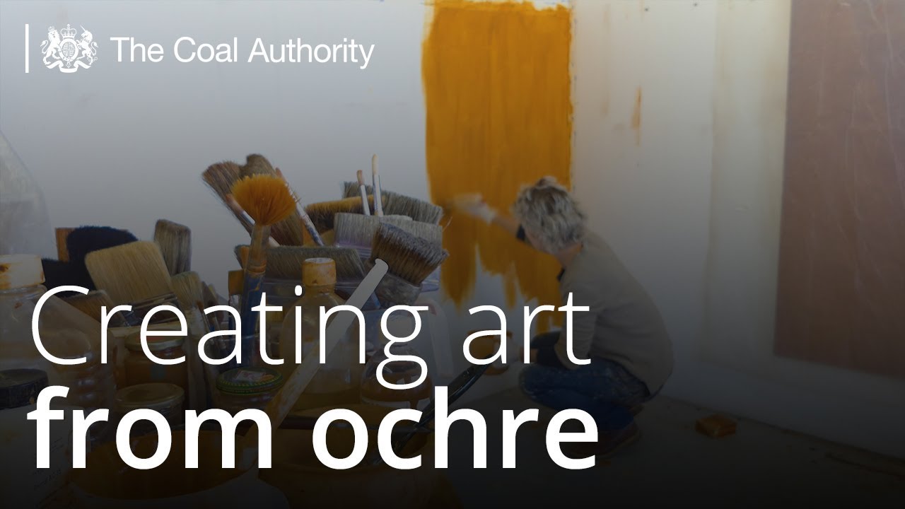 Creating art from ochre - YouTube