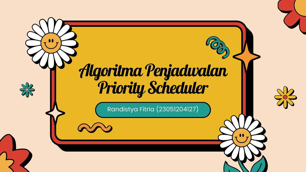 Algoritma Penjadwalan Priority Scheduler - YouTube