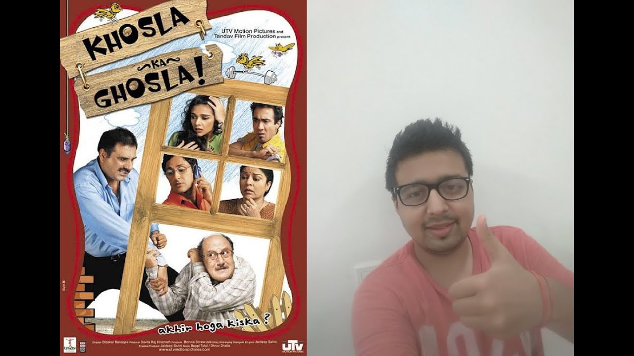Khosla ka Ghosla 2006 movie review spoilers story explain Anupam Kher ...