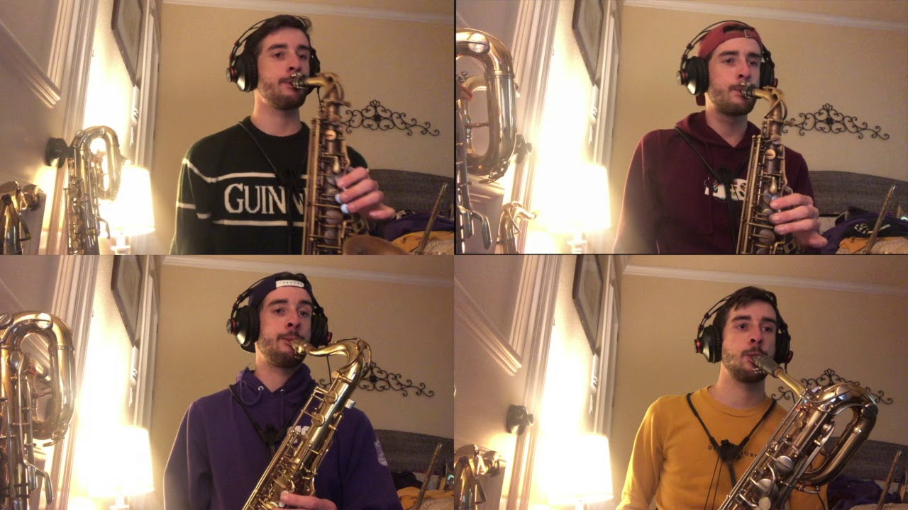 Super Mario Bros. Theme - Saxophone Quartet - YouTube