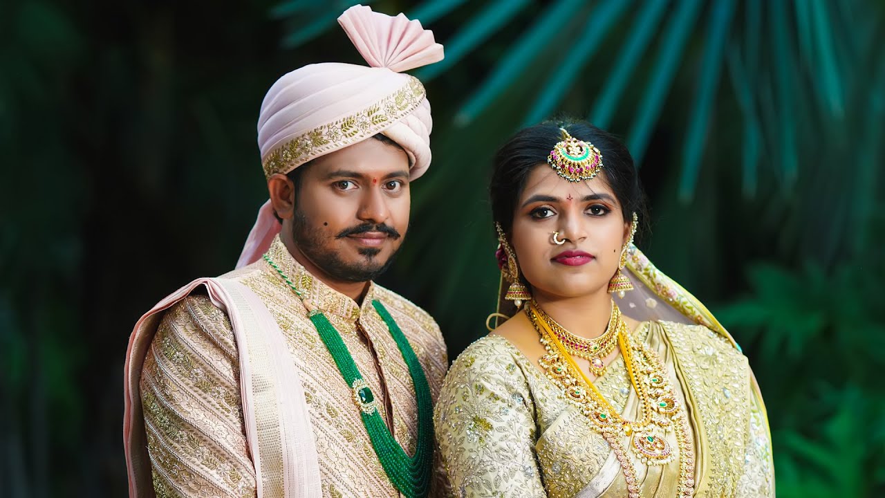 Vipul Reddy 💕 Nisha Reddy's Cinematic Wedding Teaser - YouTube