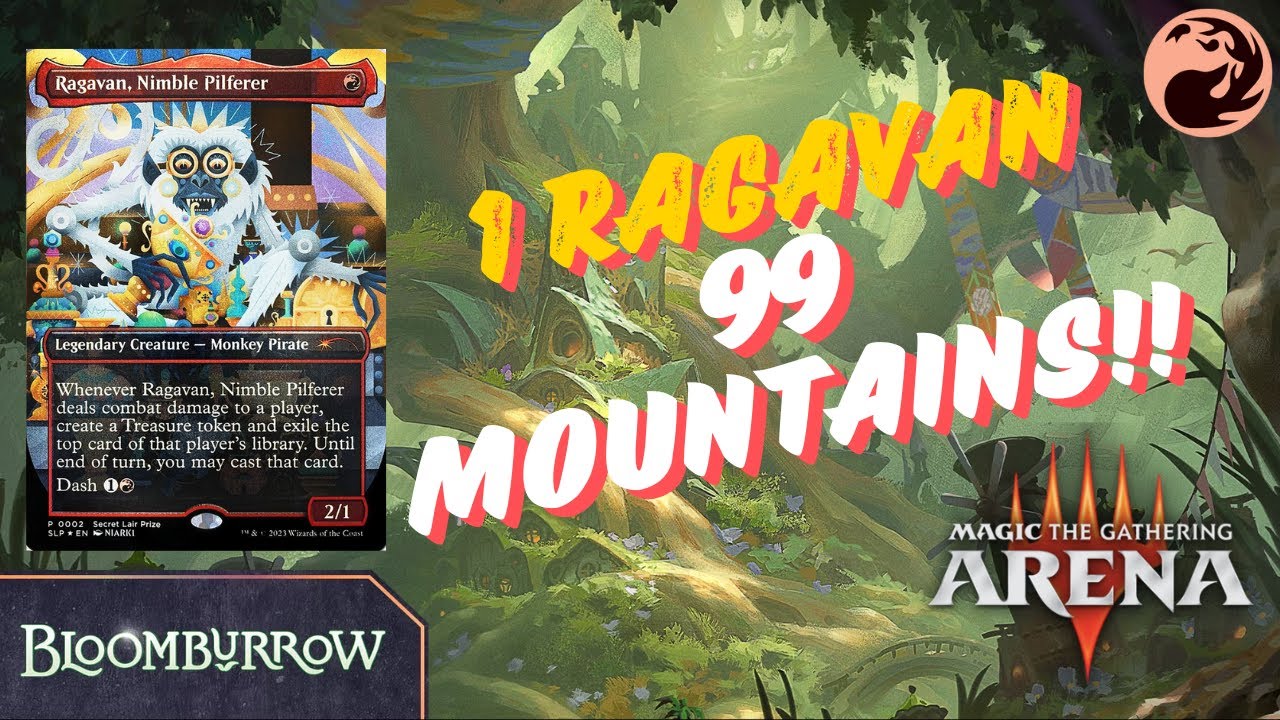 1 RAGAVAN, 99 MOUNTAINS!! | Ragavan, Nimble Pilferer | MTG Arena ...
