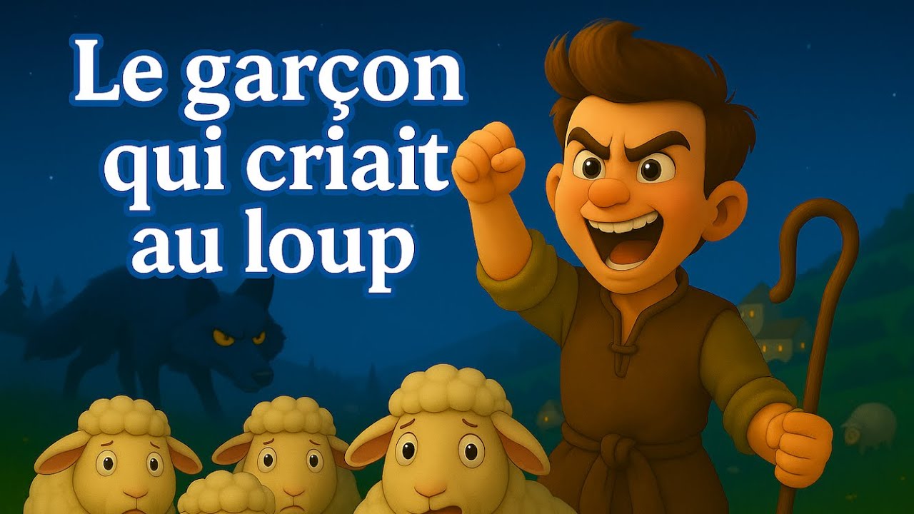Le Garçon qui Criait au Loup 🐺 | Conte pour Enfants - YouTube