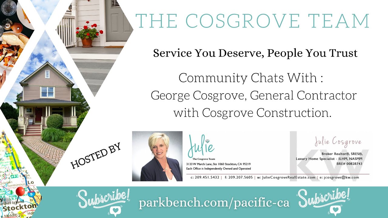 Community Chats With: George Cosgrove, Cosgrove Construction - YouTube