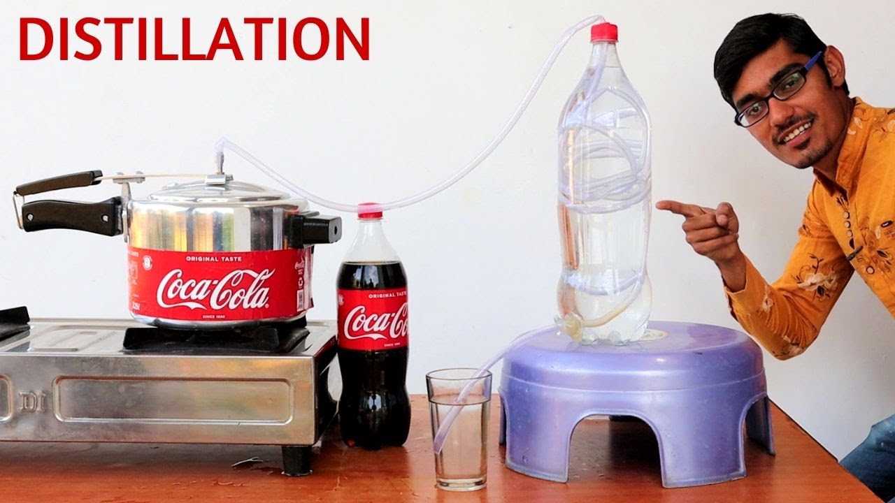 Coca Cola Distillation | क्या हम Coke से पानी को अलग कर सकते हैं? - YouTube
