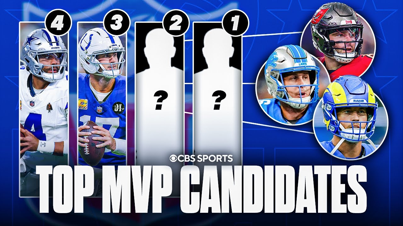 Determining the TOP 4 NFL MVP Candidates heading into Week 6 🏆 - YouTube