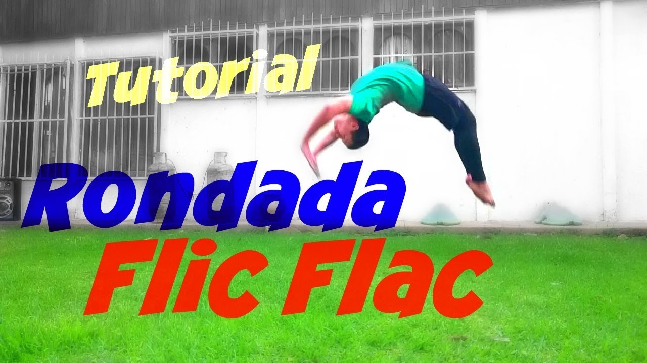 Como hacer Rondada flic flac o Round off back handspring - YouTube