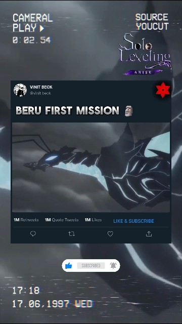 Beru's First Mission... He Didn't Hold Back !" 🐜💀 || solo leveling # ...