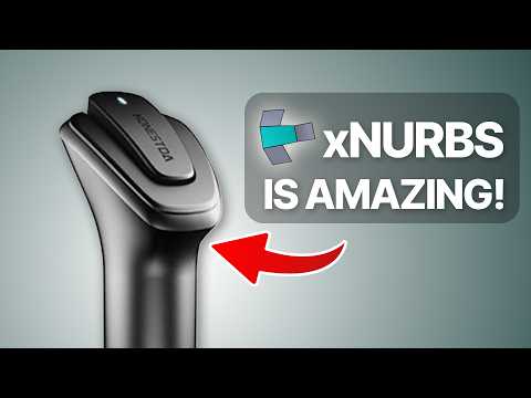 Plasticity xNURBS Showcase (How To Control The Surface)