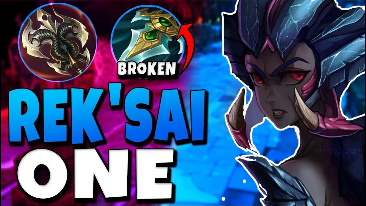 Rank 1 Rek'sai High ELO CARRY GM | Rek'sai Goddess - YouTube