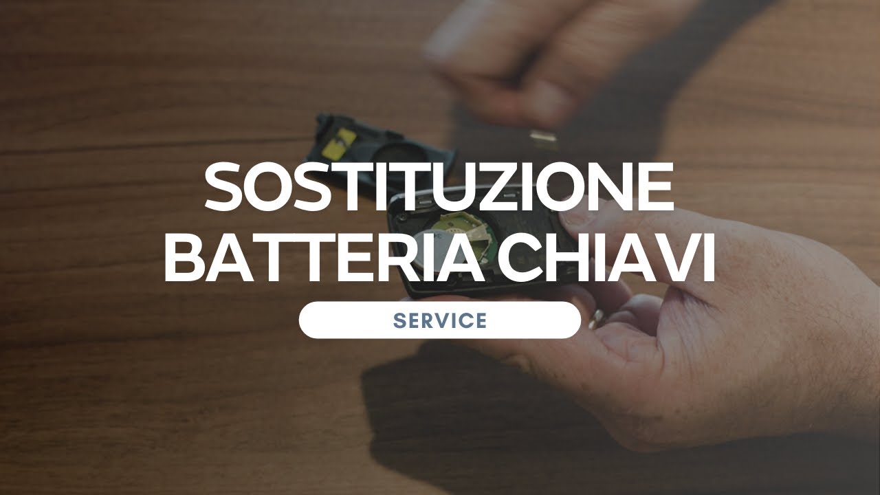 Come cambiare la batteria del telecomando delle chiavi dell'auto? - YouTube