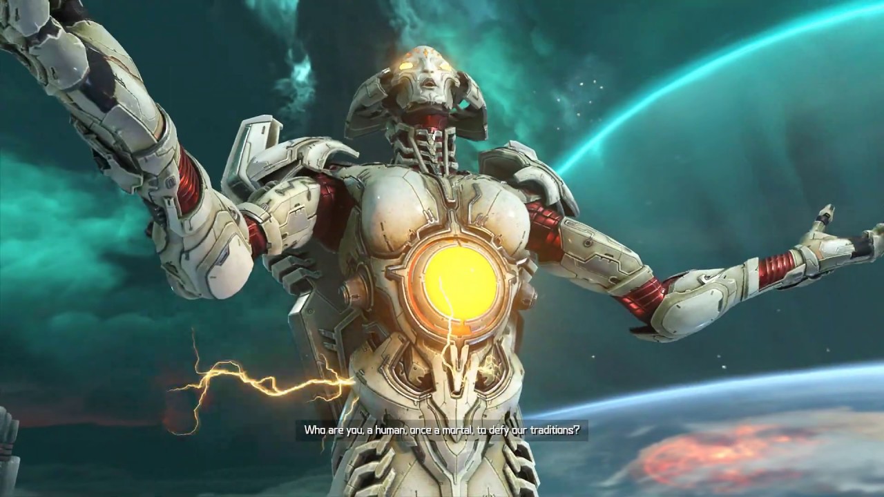 Doom Eternal - Khan Maykr Boss Fight (Story Spoilers!) - YouTube