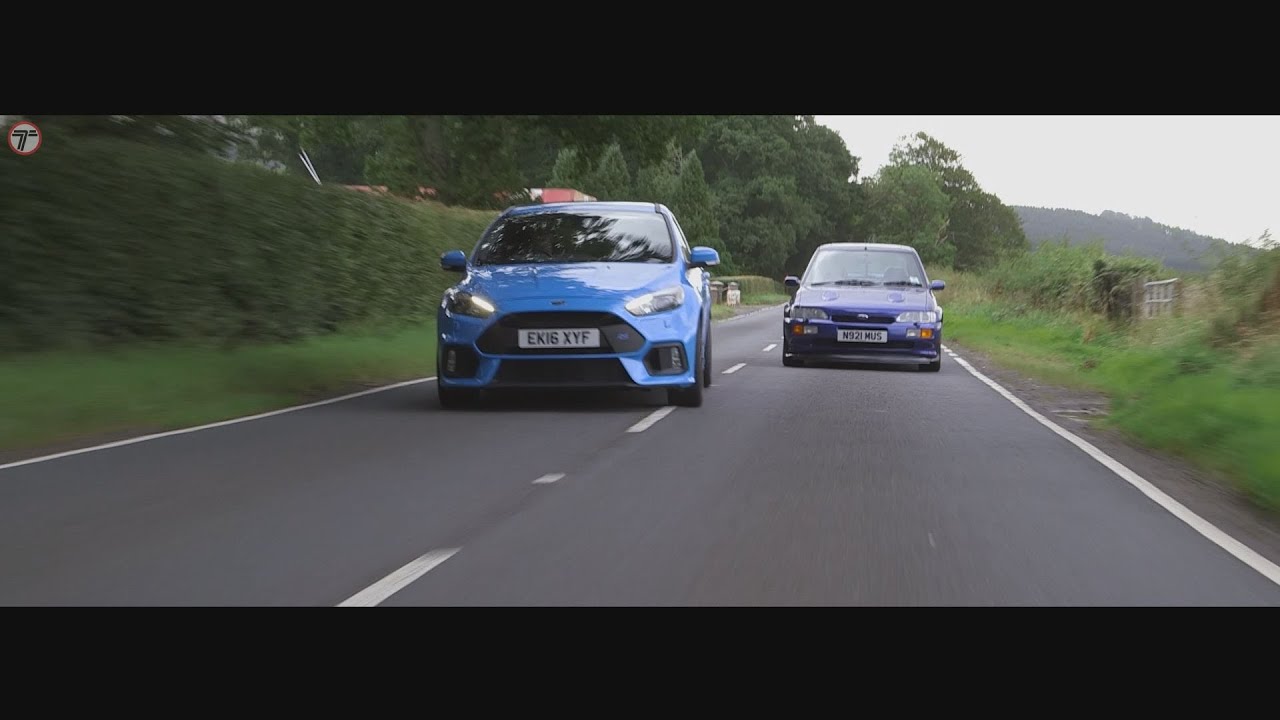 Ford Focus RS and Ford Escort Cosworth TV Advert - YouTube