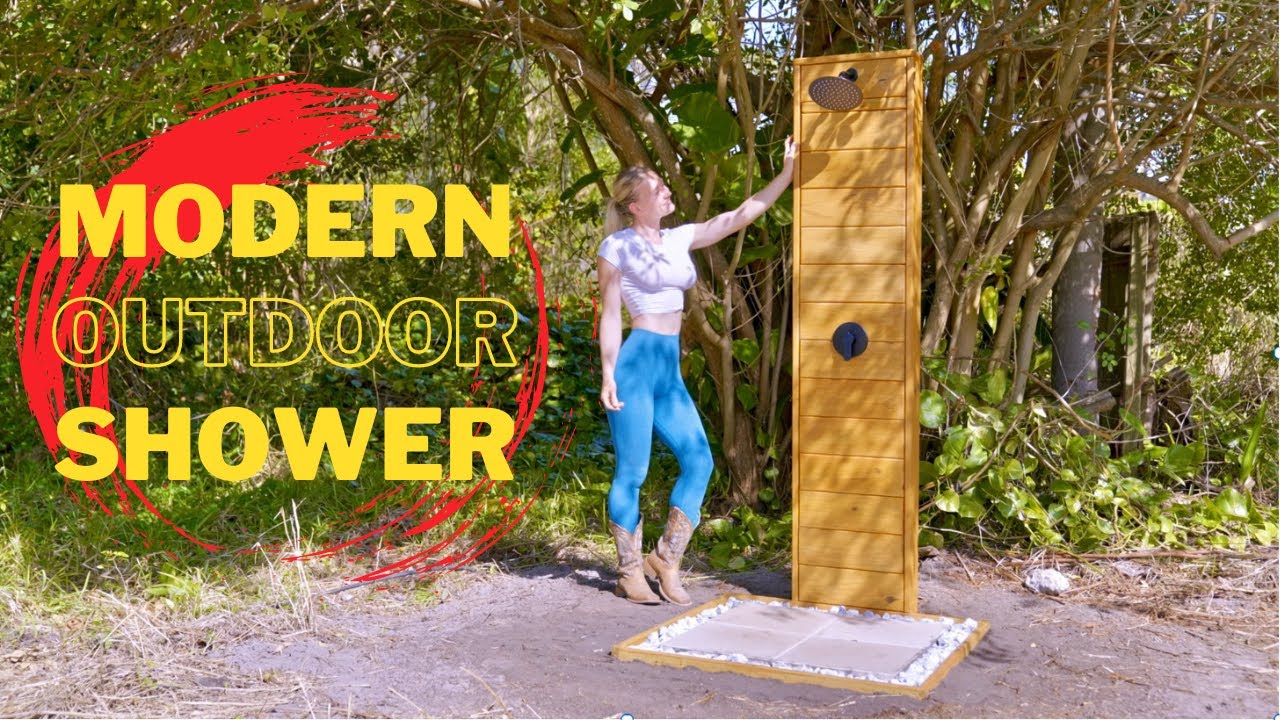 Diy Outdoor Shower Plans Outdoor Showers