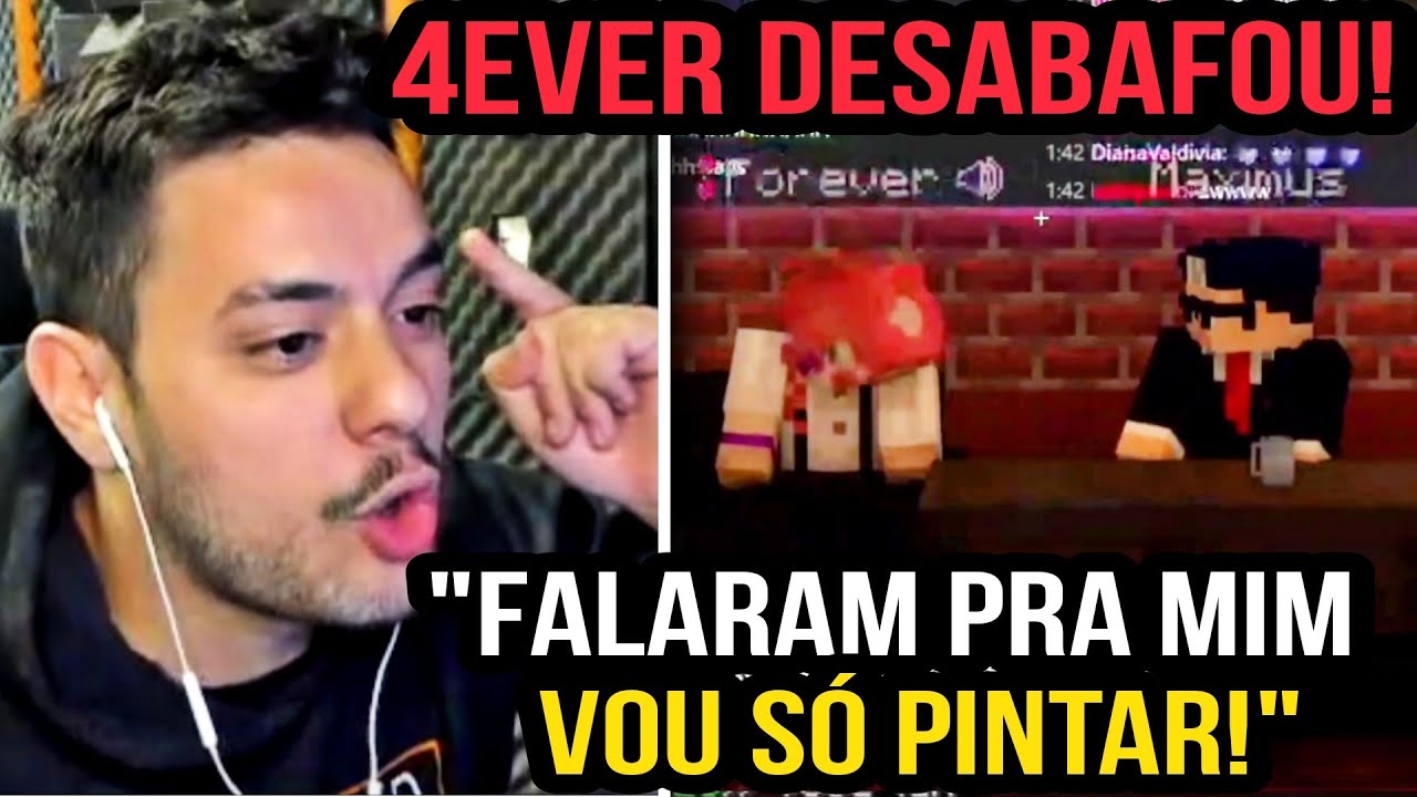 FOREVER FAZ FORTES CRITICAS A BARBEARIA DO RAMON 😂 | MINECRAFT QSMP ...
