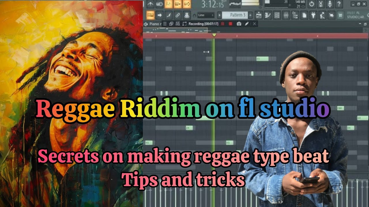 How to make Reggae riddim Instrumental | Fl Studio Tutorial ( African ...