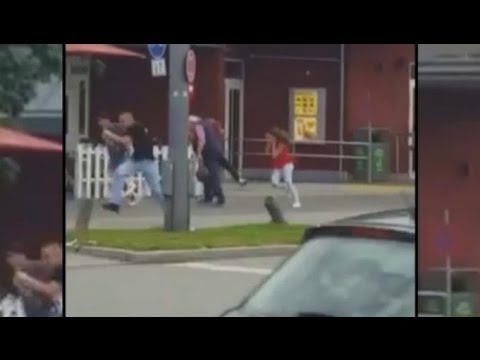 Amoklauf von München: Dieses Amateurvideo zeigt einen der Schützen