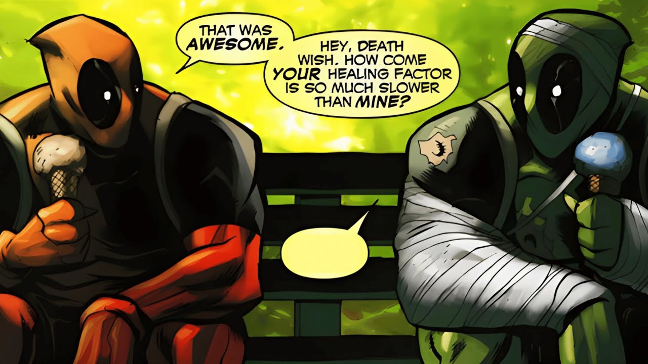 Deadpool Shares Ice Cream With Deathwish - YouTube