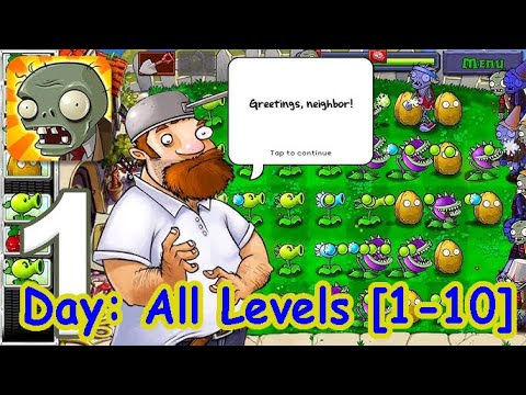 Plants vs Zombies Mobile Walkthrough | Full GamePlay - YouTube