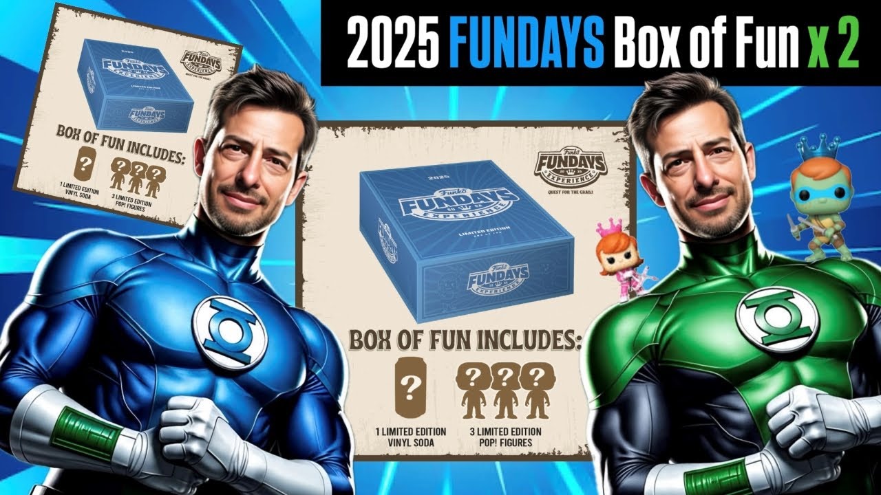 2025 FUNKO Fundays Box of Fun x 2 | Mail from The Popalicious Popheads ...