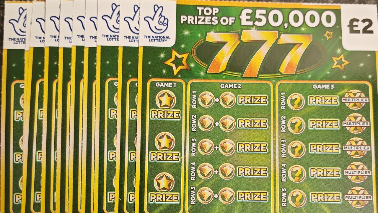 New 777 scratch cards £20 in play - YouTube