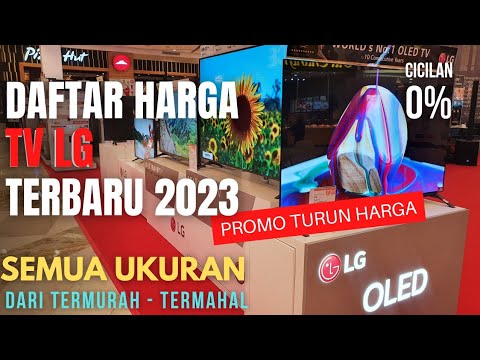 DAFTAR HARGA LED TV LG TERBARU 2023 || HARGA TV LG SMART TV & DIGITAL ...