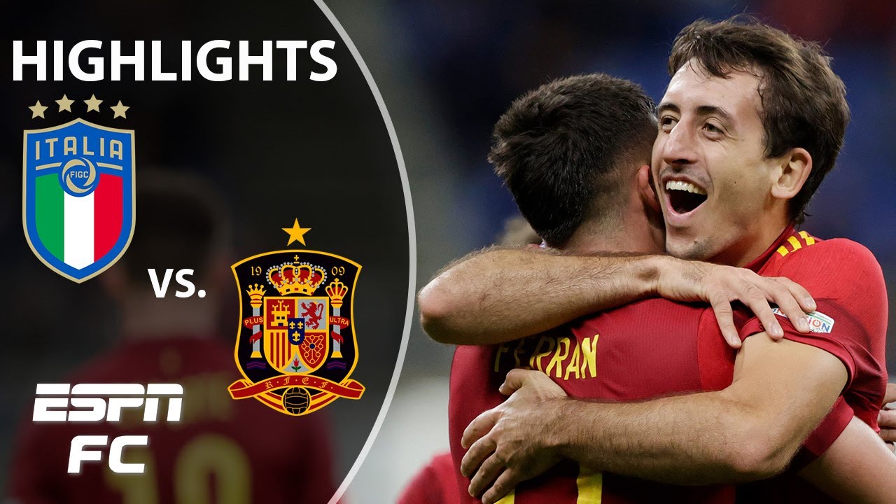 Italy's historic run ends as Spain reaches UEFA Nations League final ...