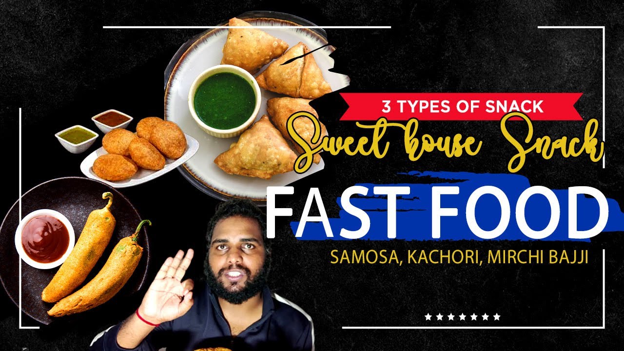 SAMOSA KACHORI & MIRCHI BAJJI TASTE REVIEW IN HYDERANAD - THARUN EATS ...