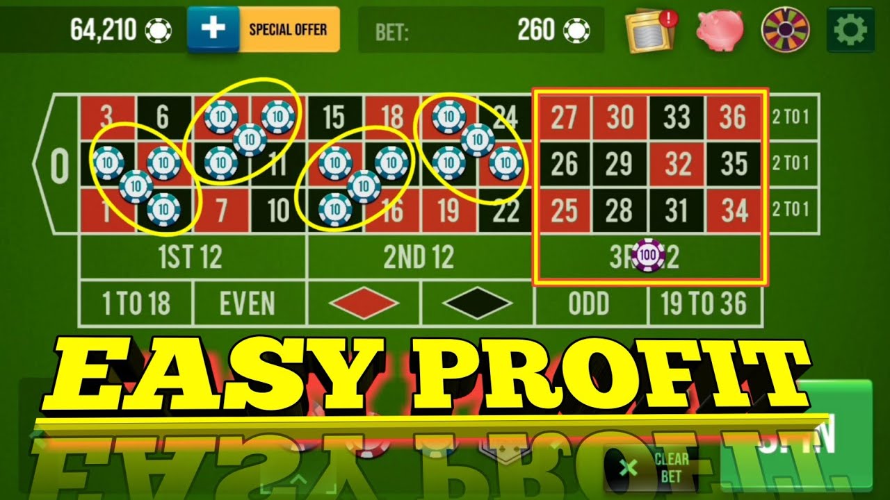 EASY PROFIT 👌💯.|| Roulette Strategy To Win || Roulette Tricks - YouTube