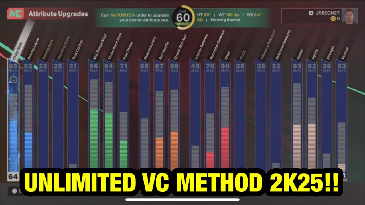 *BEST* UNLIMITED VC GLITCH IN NBA 2K25 | UNLIMITED VC METHOD - YouTube