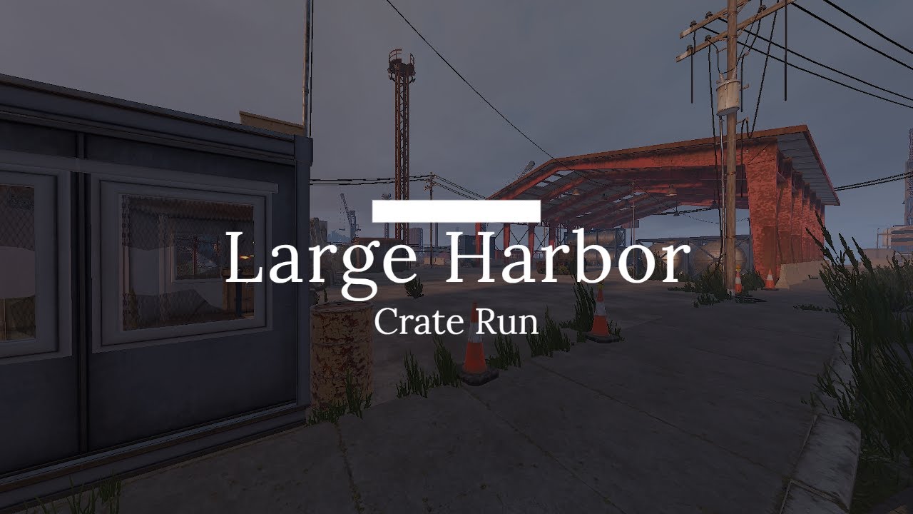 How to Loot Large Harbor - Rust - YouTube