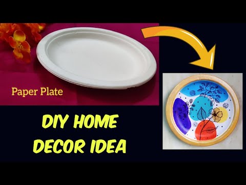 DIY Paper Plate Home Decor ideas| Budget friendly home decor ideas ...