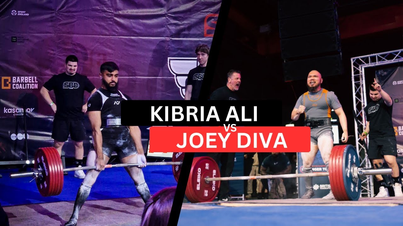 Kibria Ali VS Joseph Diva | 66KG British Powerlifting Nationals 2024 ...