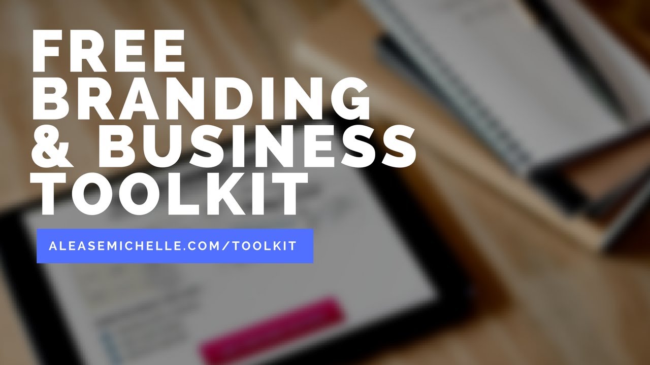 Free Brand and Business Toolkit - YouTube