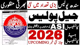 US Latest Update Sindh Police New Jobs 2026 Asi Bps 11 Sindh Govt ...