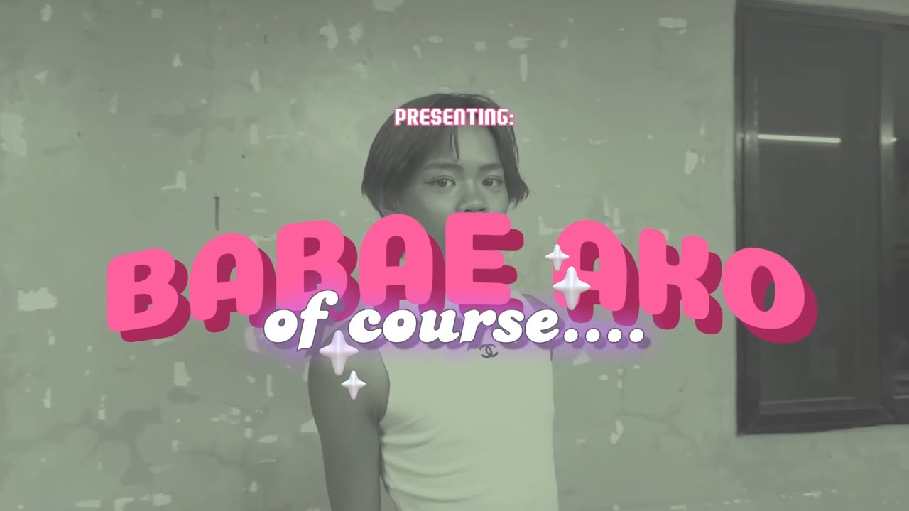 BABAE AKO, OF COURSE | Sto. Niño Youth Council - YouTube