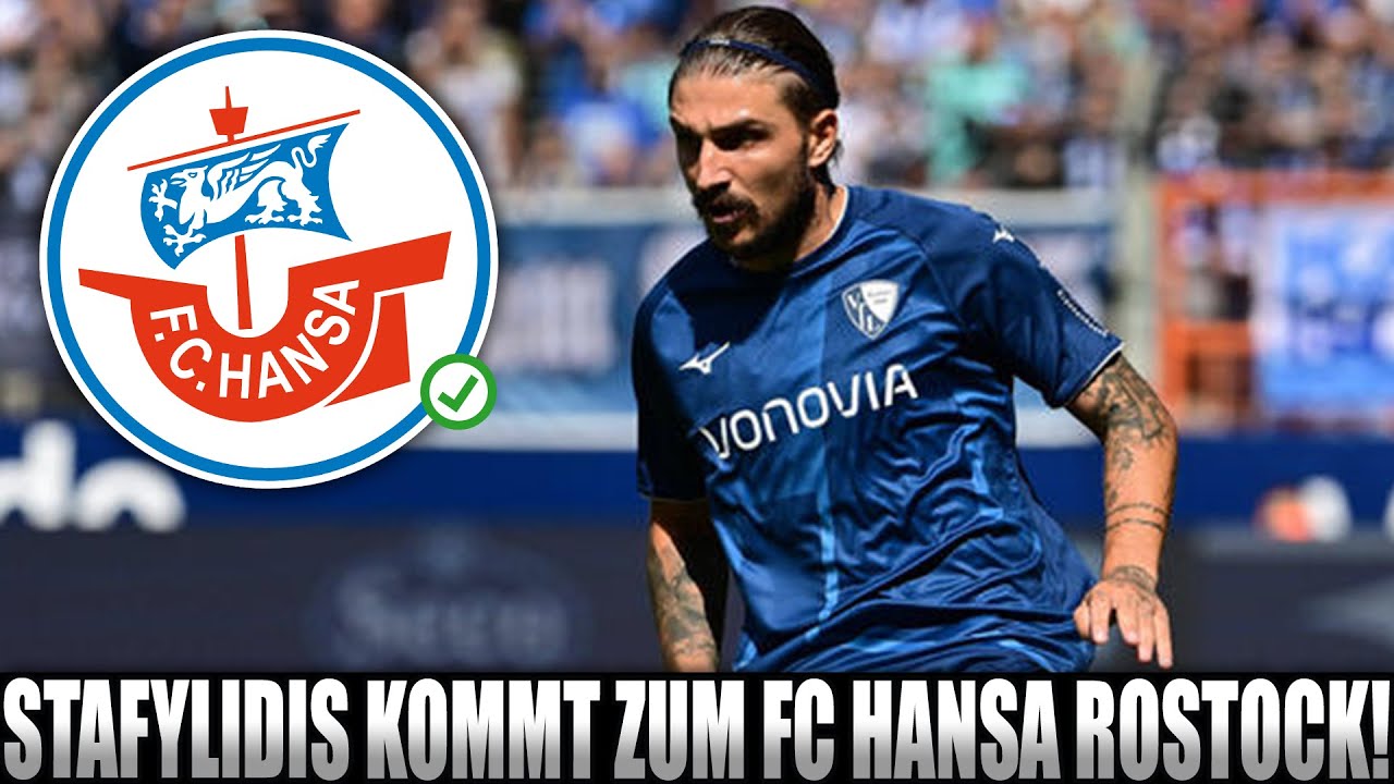 EX BUNDESLIGA STAR KOMMT: Hansa verpflichtet Stafylidis! | Transfer ...