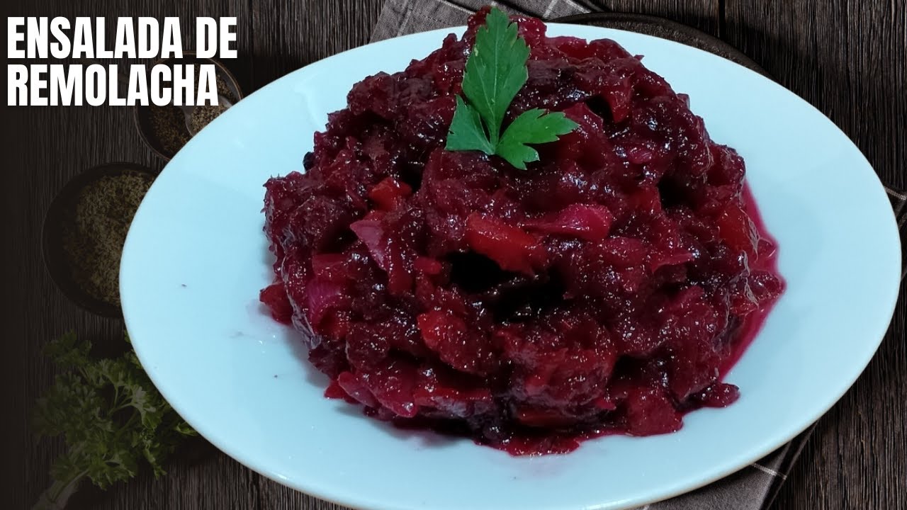 La famosa ensalada de remolacha polaca, nutritiva y ligera - YouTube