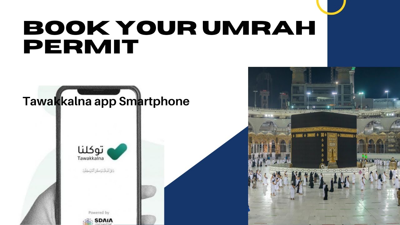 How to Get Umrah Permit l Book Umrah Permit from Tawakkalna App Umrah ...