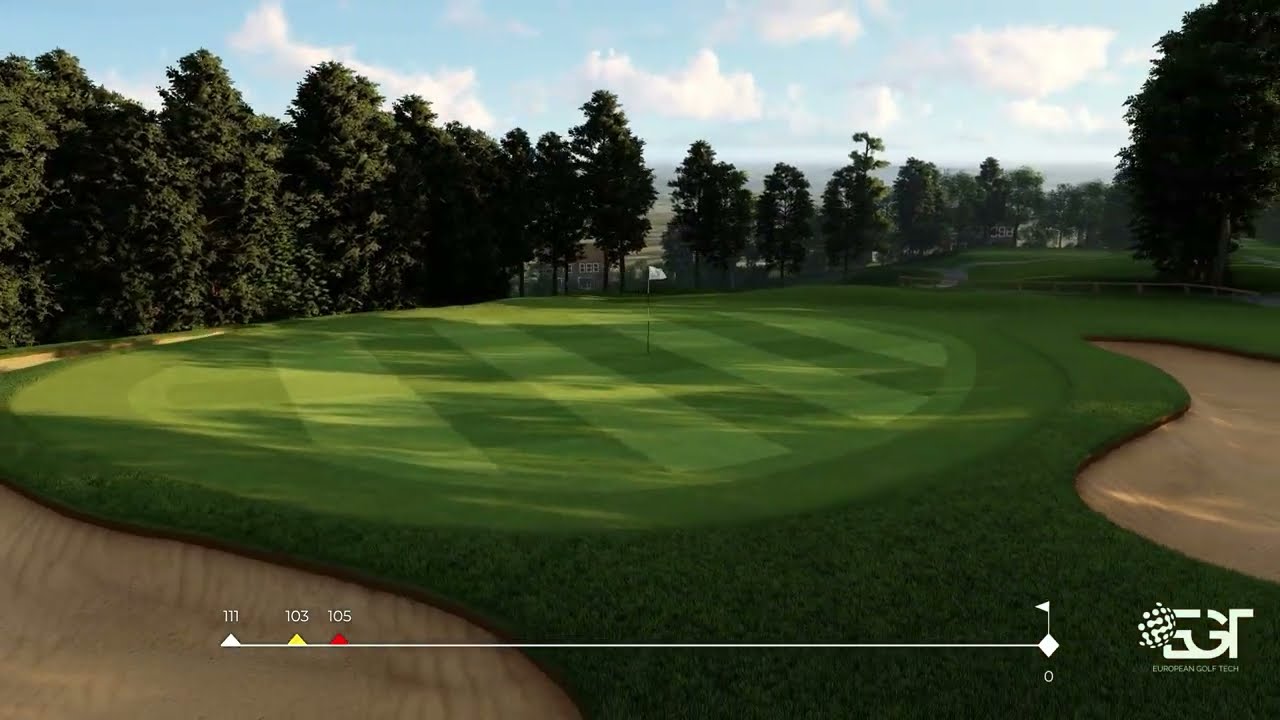 Knighton Heath Golf Club 3D Flyover - YouTube