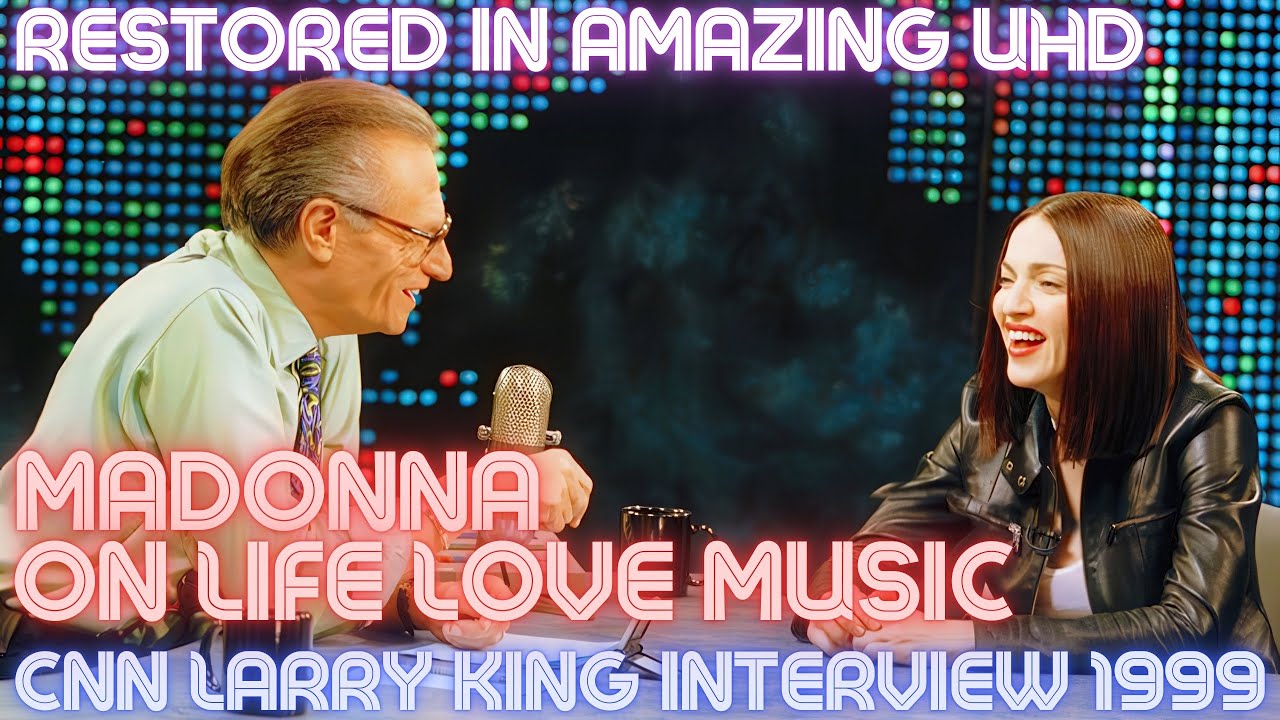 Madonna on Life, Love, Music: See Her 1999 CNN Interview Like Never ...