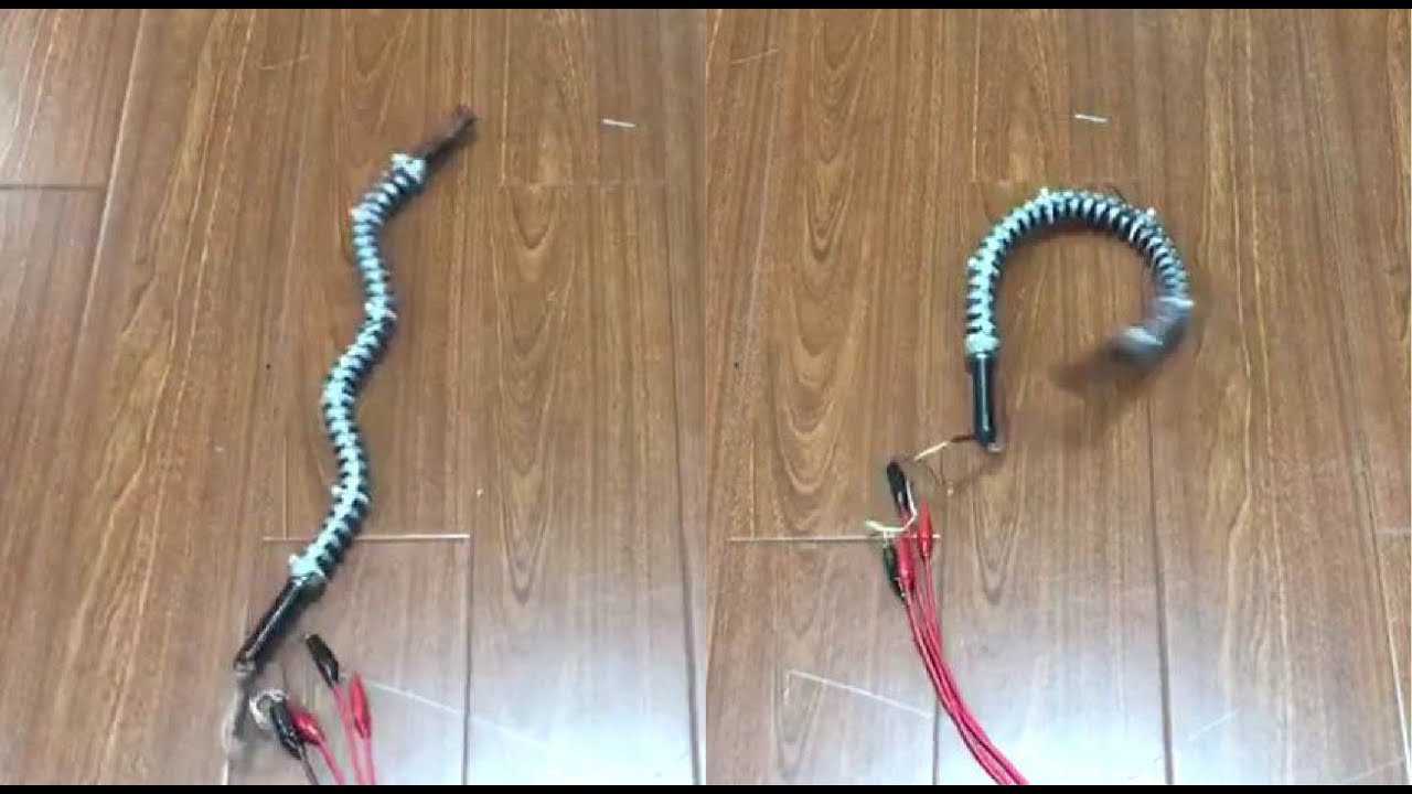 Soft Robot - Continuous Flexible Snake Robot - YouTube